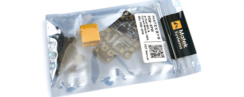 PDB-XPW w/ Current Sensor 140A & Dual BEC – MATEKSYS